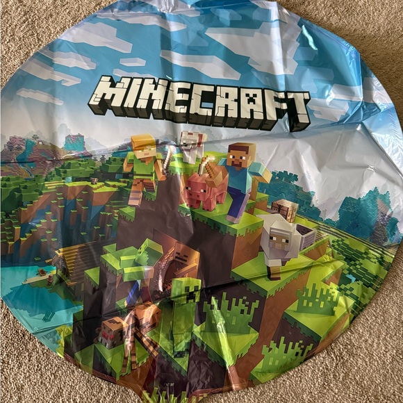 Party Supplies | Minecraft Character Balloons Assorted Helium And Latex ...